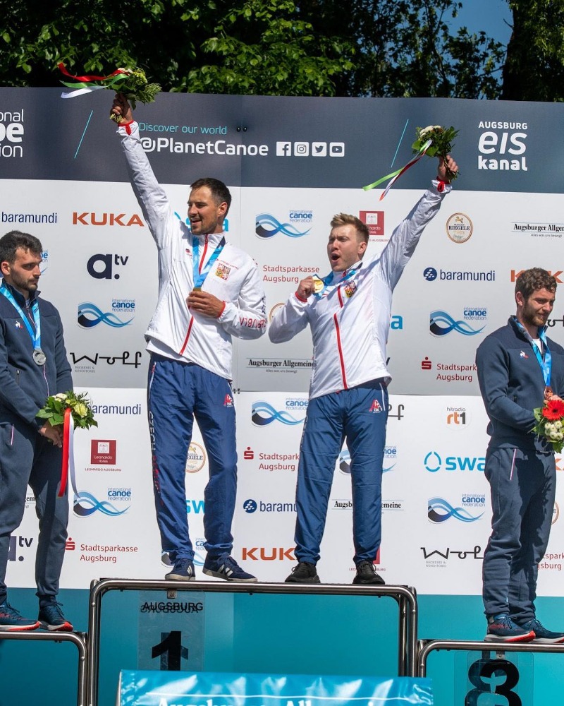 Kanoisté Daniel Suchánek – Ondřej Rolenc opět mistry světa – Město ...